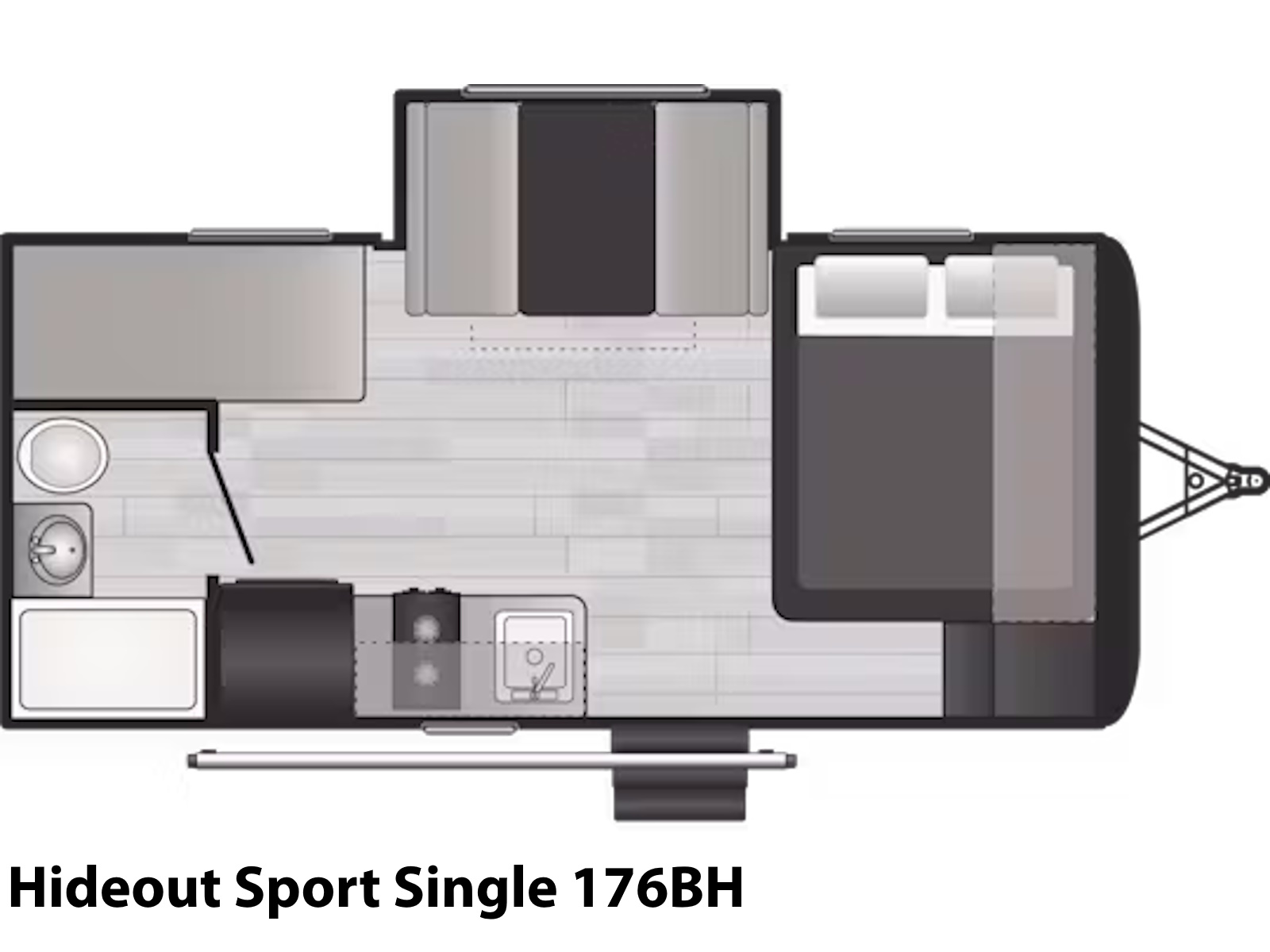 2025-Keystone-RV-Hideout-Sport-Single-176BH-W2459 | Virden, Winnipeg ...